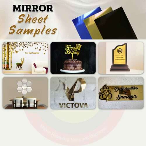 GOLDEN MIRROR SHEET 1MM 2MM 3MM (20*30CM) - Best Services GOLDEN MIRROR ...